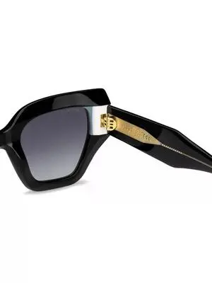 Etro Mania Oversized-frame Sunglasses - Black