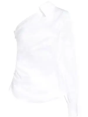 Karl Lagerfeld One-shoulder Blouse