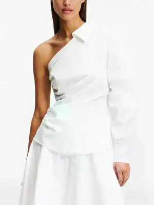 Karl Lagerfeld One-shoulder Blouse