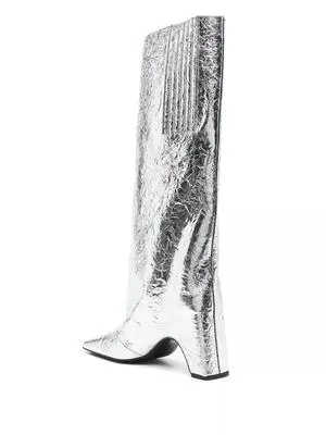 Coperni 85mm Foil Bridge Boots