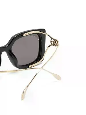 Gucci Oversize-frame Sunglasses - Black