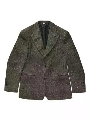 WINNIE N.Y.C Herringbone Sequinned Blazer