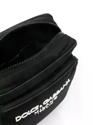 Dolce & Gabbana Logo-lettering Cross Messenger Bag