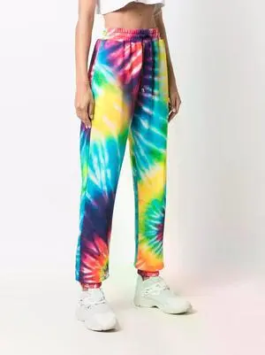 Philipp Plein Tie-dye Print Track Pants