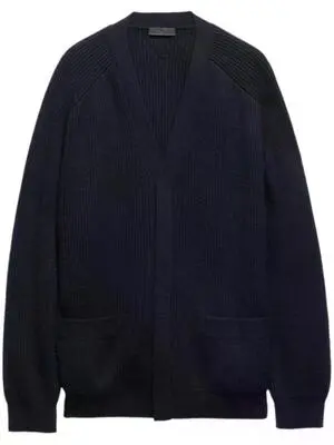 Prada V-neck Cashmere Cardigan