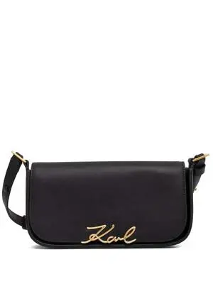 Karl Lagerfeld Gold Tone Shoulder Bags