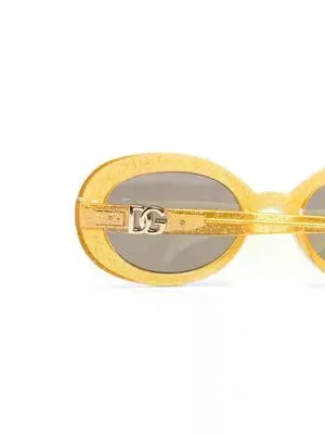 Dolce & Gabbana Logo-appliqué Sunglasses