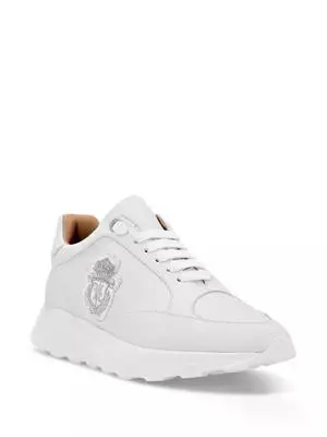 BILLIONAIRE Embroidered-logo Low-top Sneakers