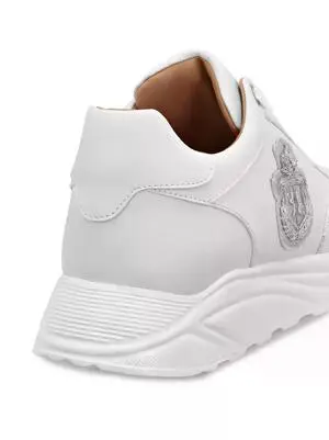 BILLIONAIRE Embroidered-logo Low-top Sneakers