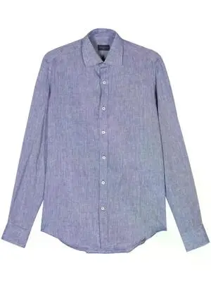 Paul & Shark Linen Shirt - Blue