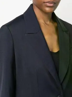 FORTE_FORTE Single-breasted Classic-lapel Blazer