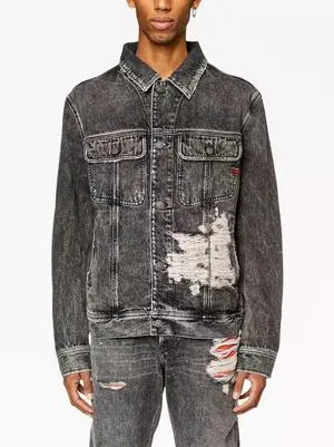 DIESEL® D-barcy-s1 Denim Trucker Jacket