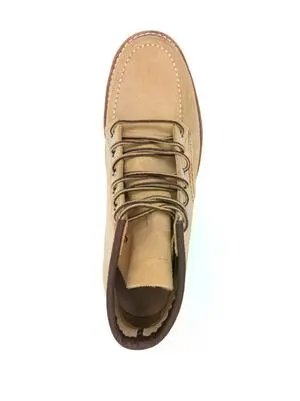 Red Wing Round-toe Suede Ankle Boots - Neutrals