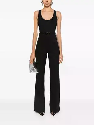 TWINSET Logo-plaque Flared Jumpsuit