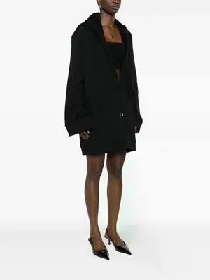 COURREGES Hyperbole Hooded Minidress