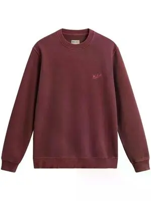 Woolrich Logo-embroidered Cotton Sweatshirt