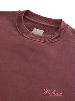 Woolrich Logo-embroidered Cotton Sweatshirt