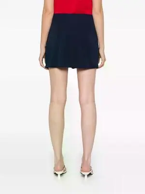 Casablanca Draped Mini Skirt