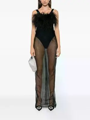 LOULOU Crystal-embellished Maxi Dress