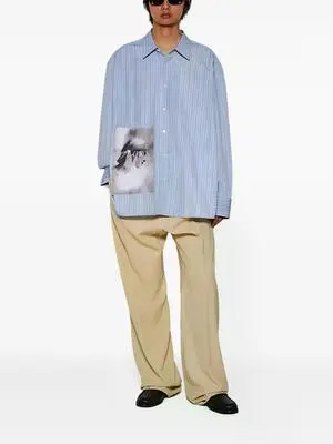 LANVIN Ample Imprimé Archives Shirt