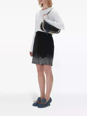 JW Anderson Bumper 15 Crochet Shoulder Bag - Blue