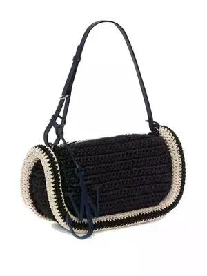 JW Anderson Bumper 15 Crochet Shoulder Bag - Blue