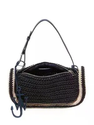 JW Anderson Bumper 15 Crochet Shoulder Bag - Blue