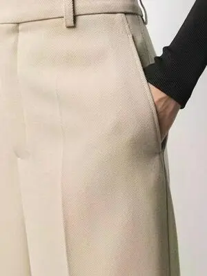 AMI Paris High-waisted Palazzo Pants