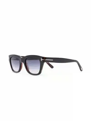TOM FORD Square-frame Gradient Sunglasses - Brown