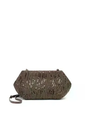 Brunello Cucinelli Paillette Detailing Cross Body Bag