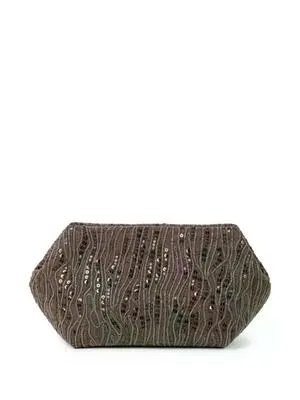 Brunello Cucinelli Paillette Detailing Cross Body Bag