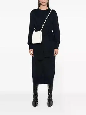 JIL SANDER Tangle Small Shoulder Bag - White