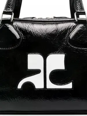 COURREGES Reedition Bowling Leather Bag