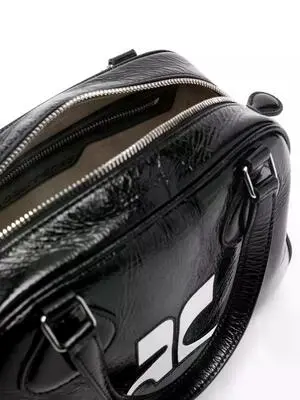 COURREGES Reedition Bowling Leather Bag
