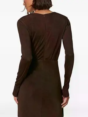 TWINSET Side-draping Jersey Maxi Dress