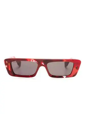 Gucci Rectangle-frame Sunglasses