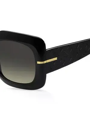 BOSS Logo-embossed Square Sunglasses