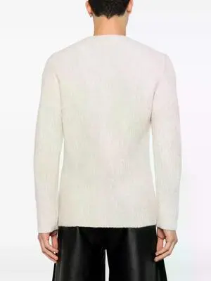 AUTRY Fisherman-knit Virgin Wool-blend Sweater