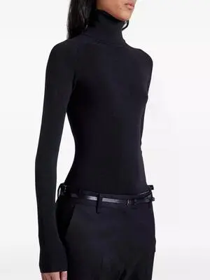 Proenza Schouler Ribbed Knit Roll Neck Jumper