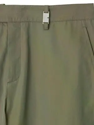 Burberry Straight-leg Cotton Trousers