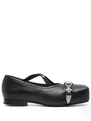 Toga Heeled Flats For Women