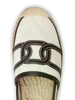 TOD'S Kate Chain-pattern Espadrilles