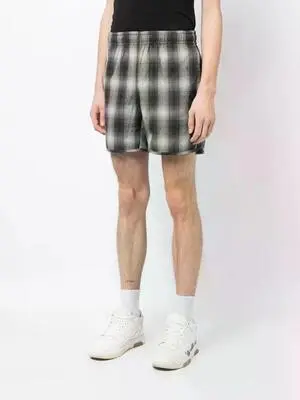 BLUE SKY INN Check Pattern Shorts