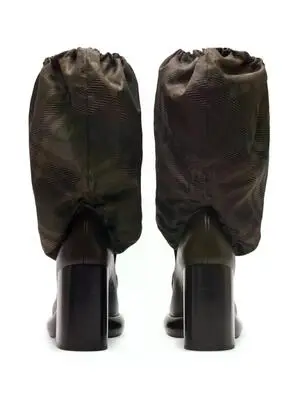 Burberry Mid-calf Block Heel Boots