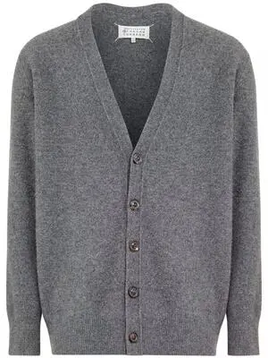 MAISON MARGIELA V-neck Wool Cardigan