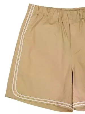 Commas Cotton Shorts - Neutrals