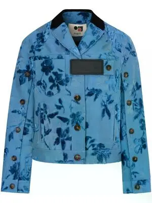 Ports 1961 Jacquard Jacket - Blue