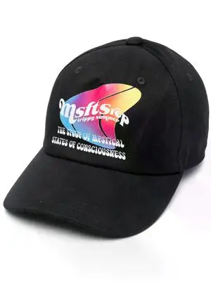 MSFTS Graphic-print Baseball Cap - Black