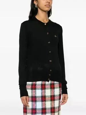VIVIENNE WESTWOOD Orb Embroidered Cardigan