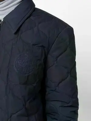BILLIONAIRE Embroidered Quilted Windbreaker